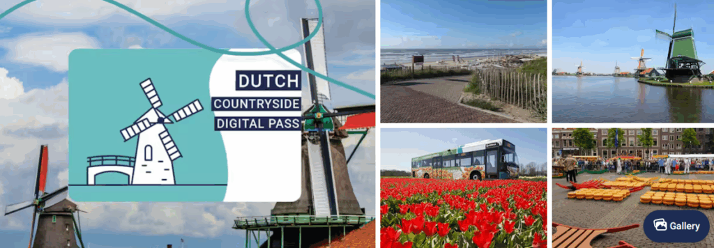 Dutch Countryside Card: explore Amsterdam and the area